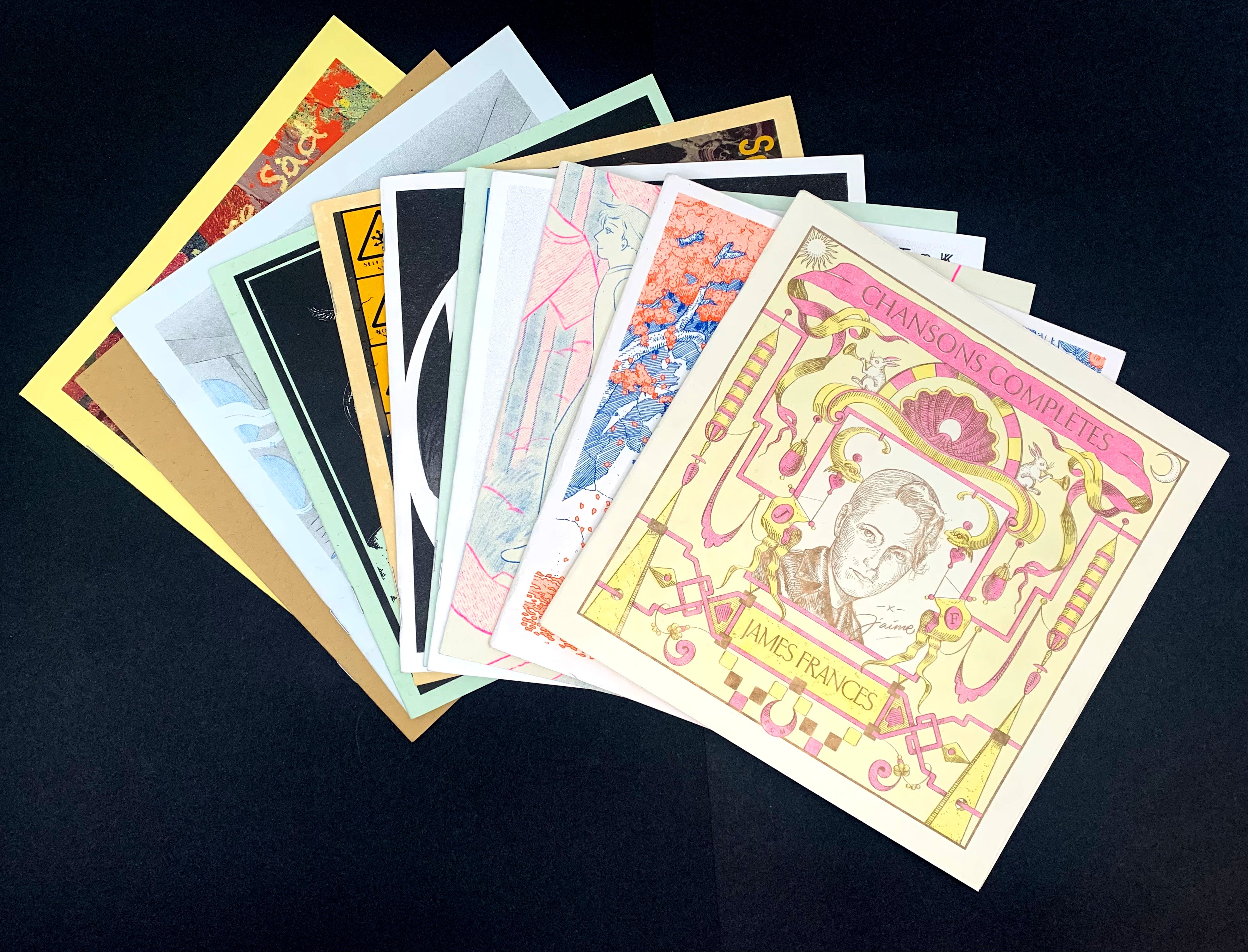 Printed On French: 11 Zines One Year w/ Samson & Press – French Paper