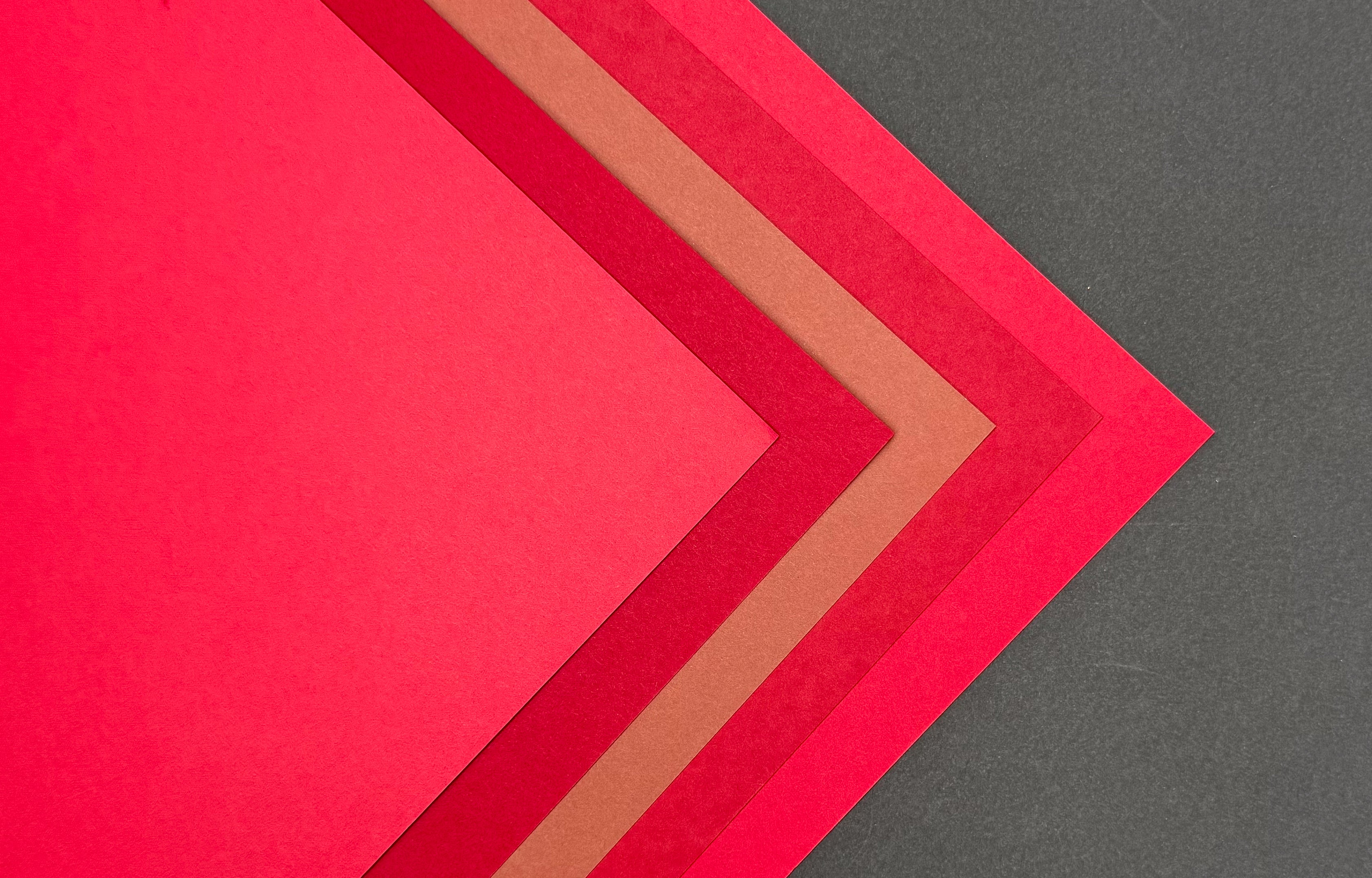 Red Text Weight Samples – French Paper