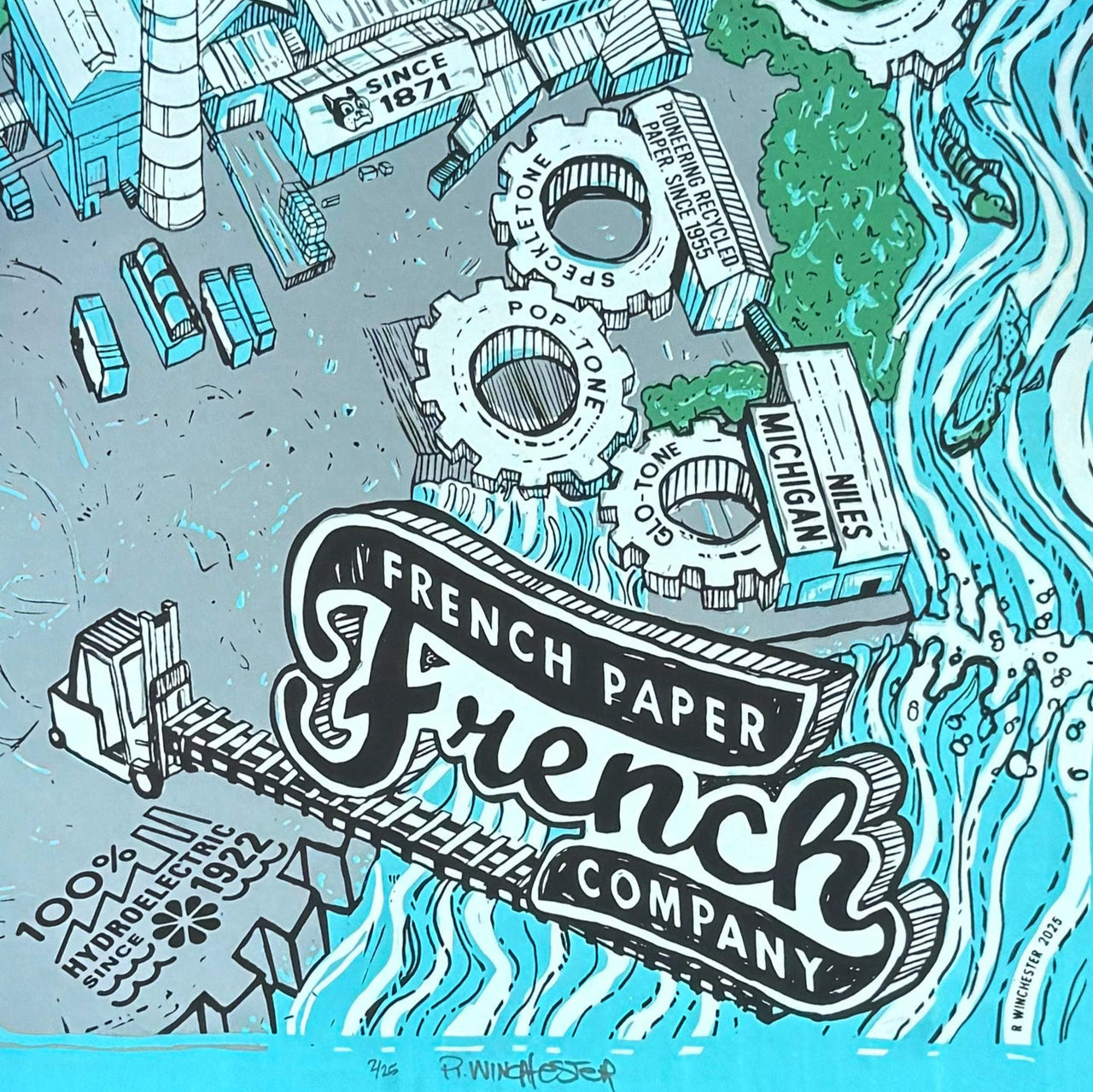 About French Paper Company in Niles, Michigan