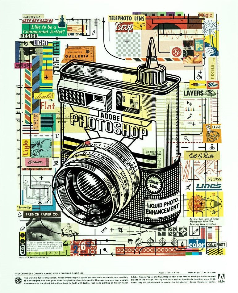 AdobeMax Conference: Photoshop - Poster – French Paper